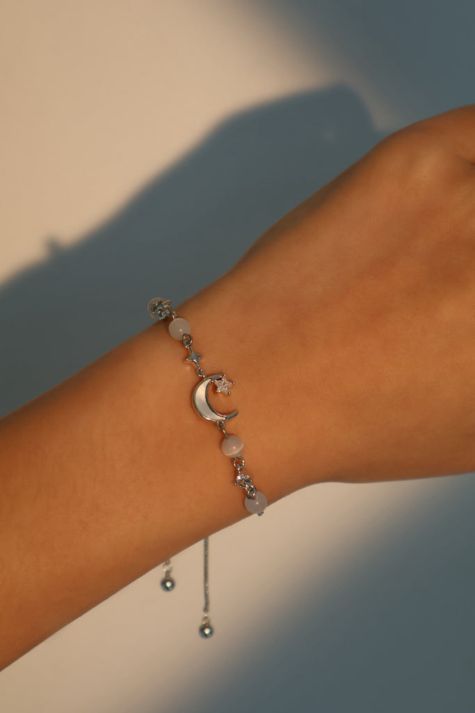 Moonlight Moon Star Bracelet – Cutethingscommin