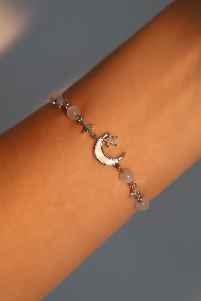 Moonlight Moon Star Bracelet – Cutethingscommin