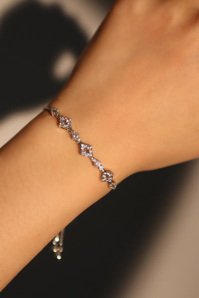 Multi Diamond Rhombus Bracelet – Cutethingscommin
