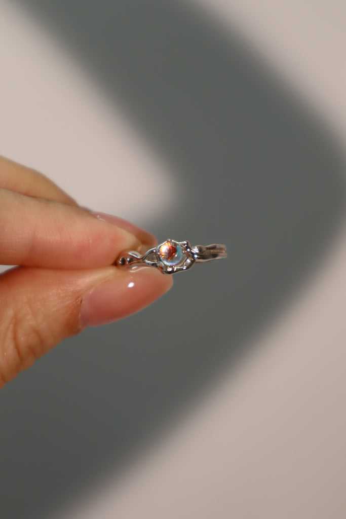925 Sterling Silver Moonstone Ring – Cutethingscommin